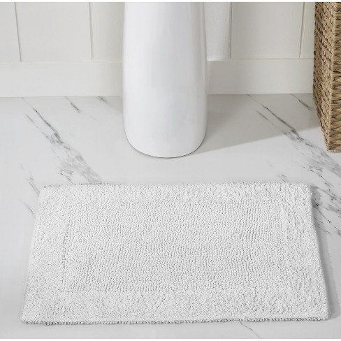 Better Trends Edge 100% Cotton Tufted Reversible Bath Rug Set 2 Pc (17 ...