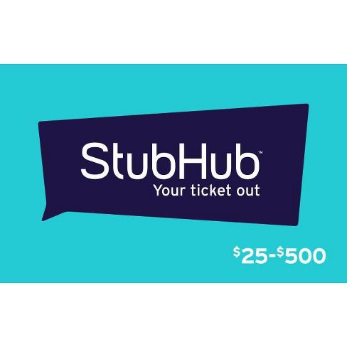 Stubhub $200 Gift Card (mail Delivery) : Target