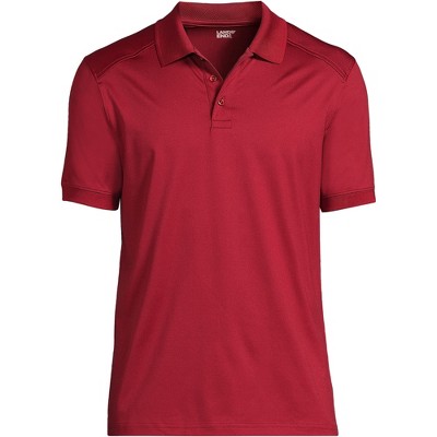Lands' End School Uniform Men's Short Sleeve Rapid Dry Polo Shirt ...