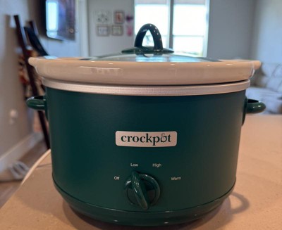Crock-pot 4.5qt Slow Cooker Ponderosa Green : Target