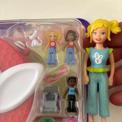 Polly Pocket Target Bullseye Adventure: Doll Playset, 16 Pieces ...