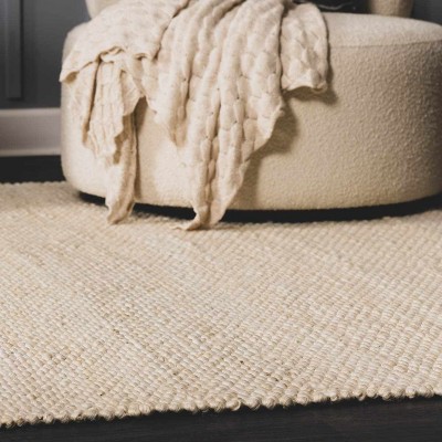 Hauteloom Rectangle Area Rug Beige : Target