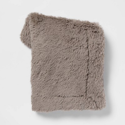 Faux Fur : Throw Blankets : Target