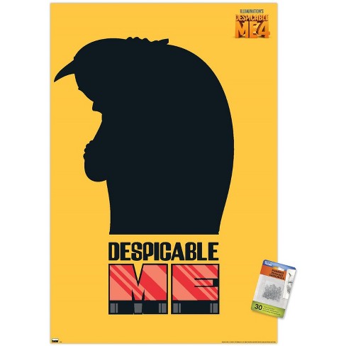 Trends International Illumination Despicable Me 4 - Gru Shadow Unframed ...