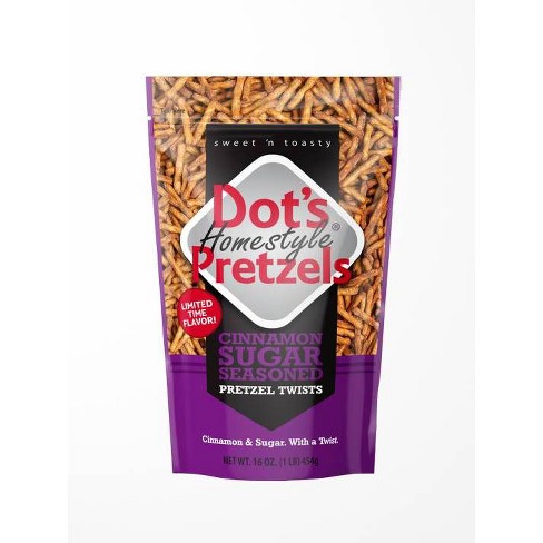 Dot's Pretzels Cinnamon Sugar Pretzels - 16oz : Target