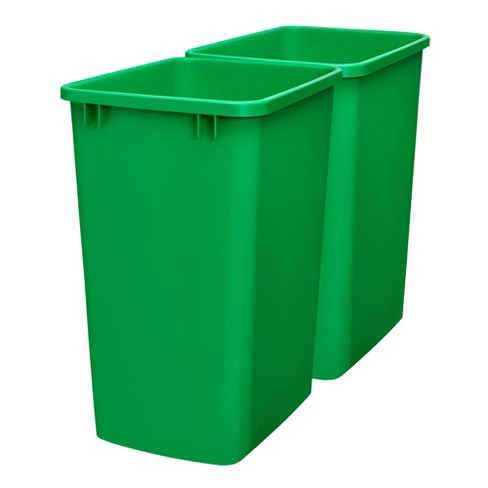 Rev-a-shelf Polymer Replacement 35 Quart Trash Bin Recycle Waste ...
