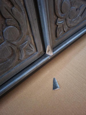 Fair Ridge Console Dark Brown - Signature Design By Ashley : Target