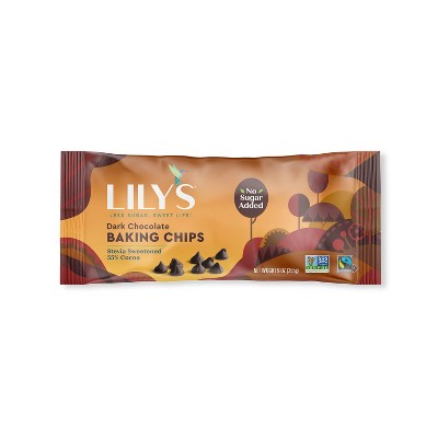 Lily's Dark Chocolate Baking Chips - 9oz : Target