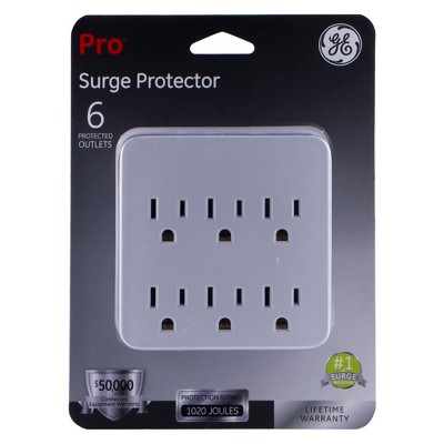 Monoprice Power & Surge - 6 Outlet Surge Protector Power Strip With Low ...