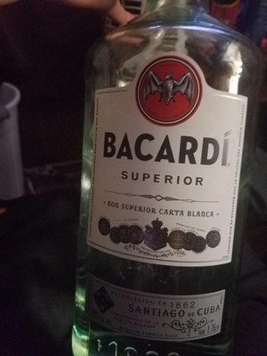 Bacardi Superior Light Puerto Rican Rum - 750ml Bottle : Target