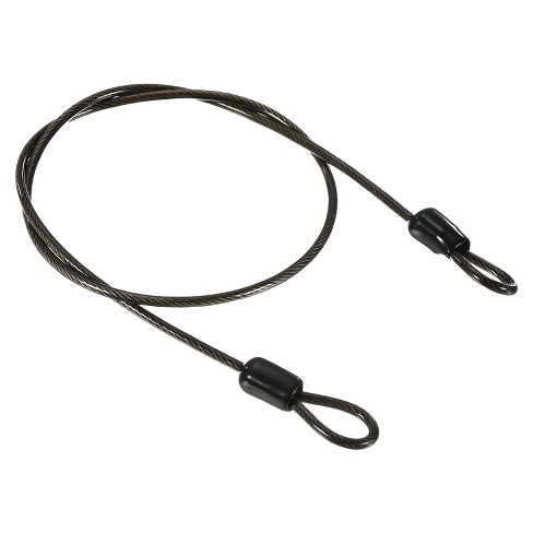 Unique Bargains Security Steel Cable Coated Luggage Lock Wire Rope ...