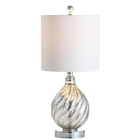 Jonathan Y Lawrence Glass/metal Led Table Lamp : Target