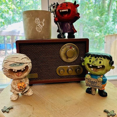 Portable Am/fm Bluetooth Radio Tonal Brown - Hearth & Hand™ With ...