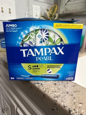 Tampax Pearl Super Absorbency Tampons : Target
