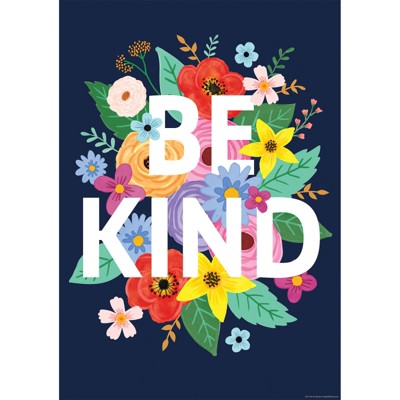 Teacher Created Resources Wildflowers Be Kind Positive Poster : Target