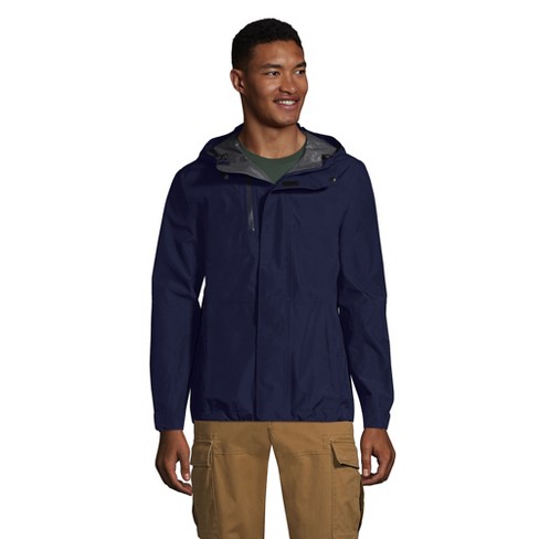 Lands' End Men's Waterproof Rain Jacket : Target