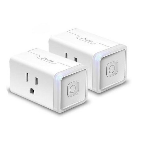 Tp-link - Kasa Smart Wi-fi Plug Mini With Homekit Kp125p2 (2-pack ...