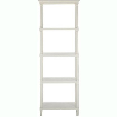 Odessa 5-tier Bookcase - White - Safavieh : Target