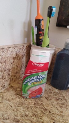 Colgate 2-in-1 Kids Toothpaste And Anticavity Mouthwash - Watermelon ...