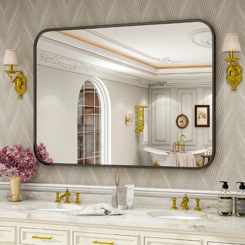 Vanity mirrors at target store