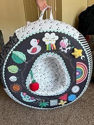 The Peanutshell Montessori Play Ring For Babies, Activity Center For ...