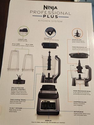 Ninja Professional Plus Kitchen Blender System And 8-cup Food Processor ...