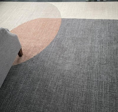 7'x10' Abstract Geometric Area Rug Brown/dark Brown - Threshold™ : Target