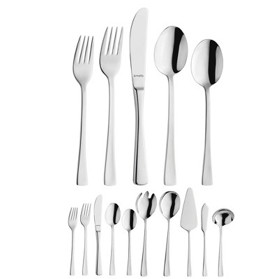 Amefa Baguette 45-piece Silverware Flatware Cutlery Set Service For 8 ...