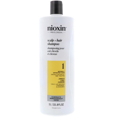 Nioxin System 1 Cleanser Shampoo, 33.8 Oz : Target