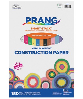 Prang Heavyweight Construction Paper, Gray, 18" X 24", 150 Sheets : Target
