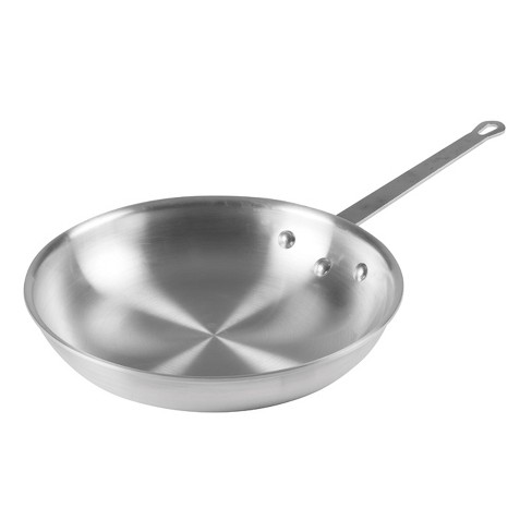 Winco Gladiator 3003 Aluminum Natural Finish Fry Pan, 14 Inch : Target