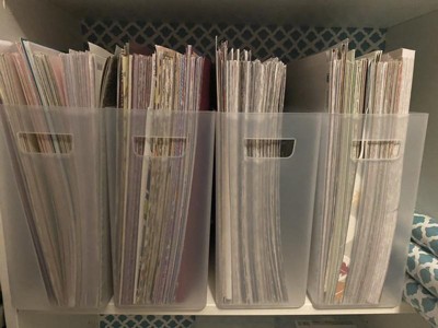 Plastic File Box Clear - Brightroom™ : Target