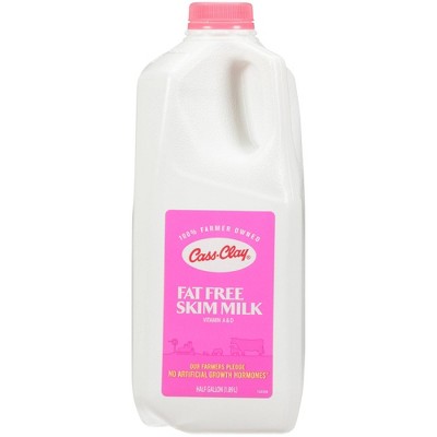 Cass Clay Skim Milk - 0.5gal : Target