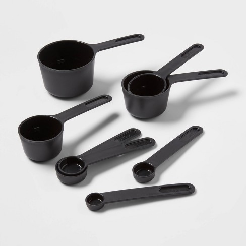 Measuring Cups Black - Room Essentials™: 8-piece Kitchen Essentials ...
