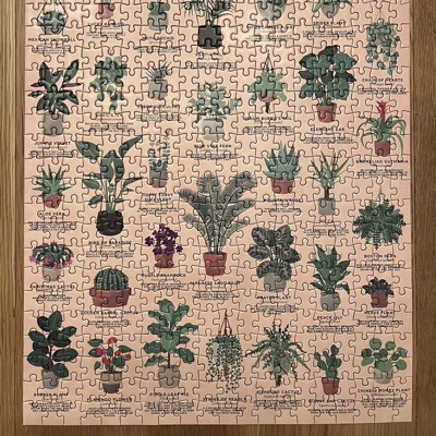 500pc House Plants Puzzle : Target