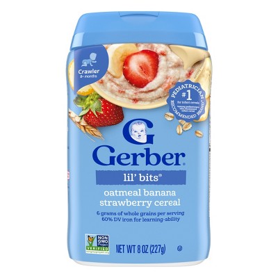 Gerber Nestum Multigrain Baby Cereals - 10.58oz : Target