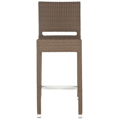 Brando Bar Stool - Brown/white - Safavieh : Target