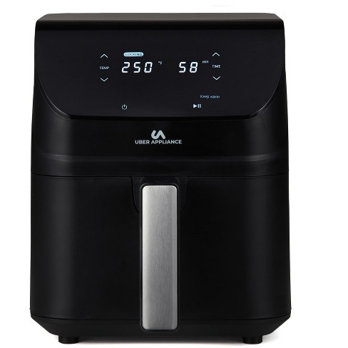 Uber Appliance 5qt 8-function Guided Digital Air Fryer - Black : Target