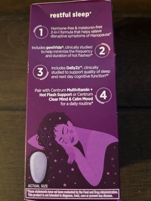 Centrum Menopause Support Restful Sleep Vitamin Tablets - 28ct : Target
