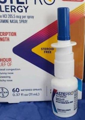 Astepro Azelastine Hydrochloride Allergy Steroid Free Antihistamine ...