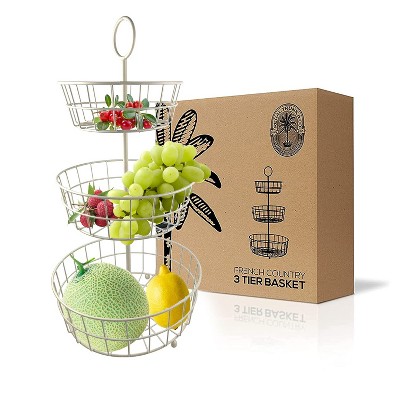 Matte Finish 2-tier Fruit Basket - Threshold™ : Target