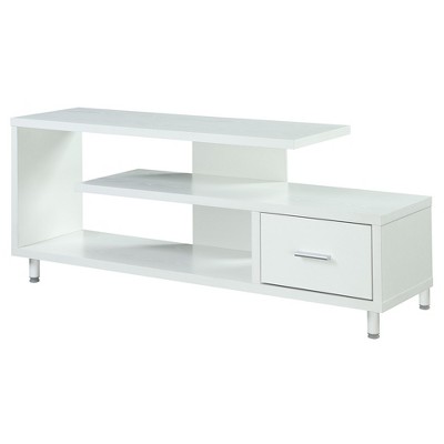 Seal Ii Tv Stand For Tvs Up To 60" With Shelves White - Breighton Home ...