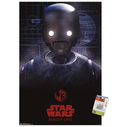 Trends International Star Wars: Rogue One - K2so Unframed Wall Poster ...