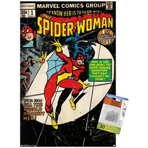 Trends International Marvel Comics Spider-woman - Cover #1 Unframed ...