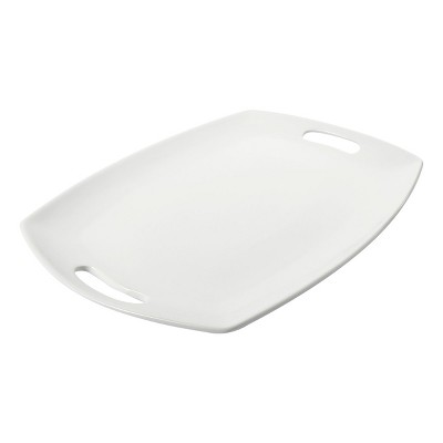 Oval Porcelain Serving Platter 15.5'' White - Threshold™ : Target