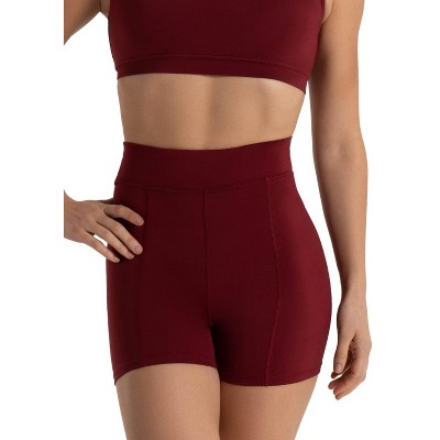 Capezio Cabernet Women's Majestic Lines Isabella Boy Short, X-large ...