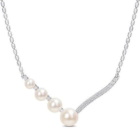 Target pearl necklace store