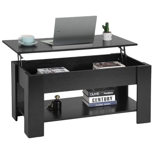 Fdw Coffee Tables With Hidden Compartment And Storage Shelf Wooden Lift ...