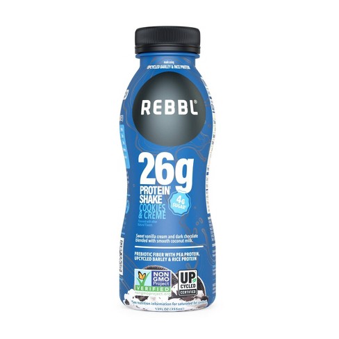 Rebbl Cookies & Creme 26g Protein Shake - 12 Fl Oz : Target