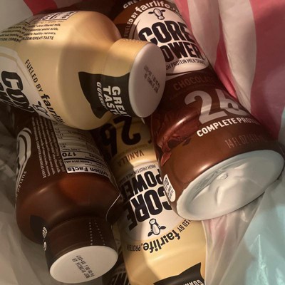 Core Power Chocolate 26g Protein Shake - 14 Fl Oz Bottle : Target